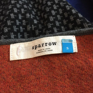 Anthropologie | Dresses | Sparrow Anthro Dress S Blue Orange Colorblock ...